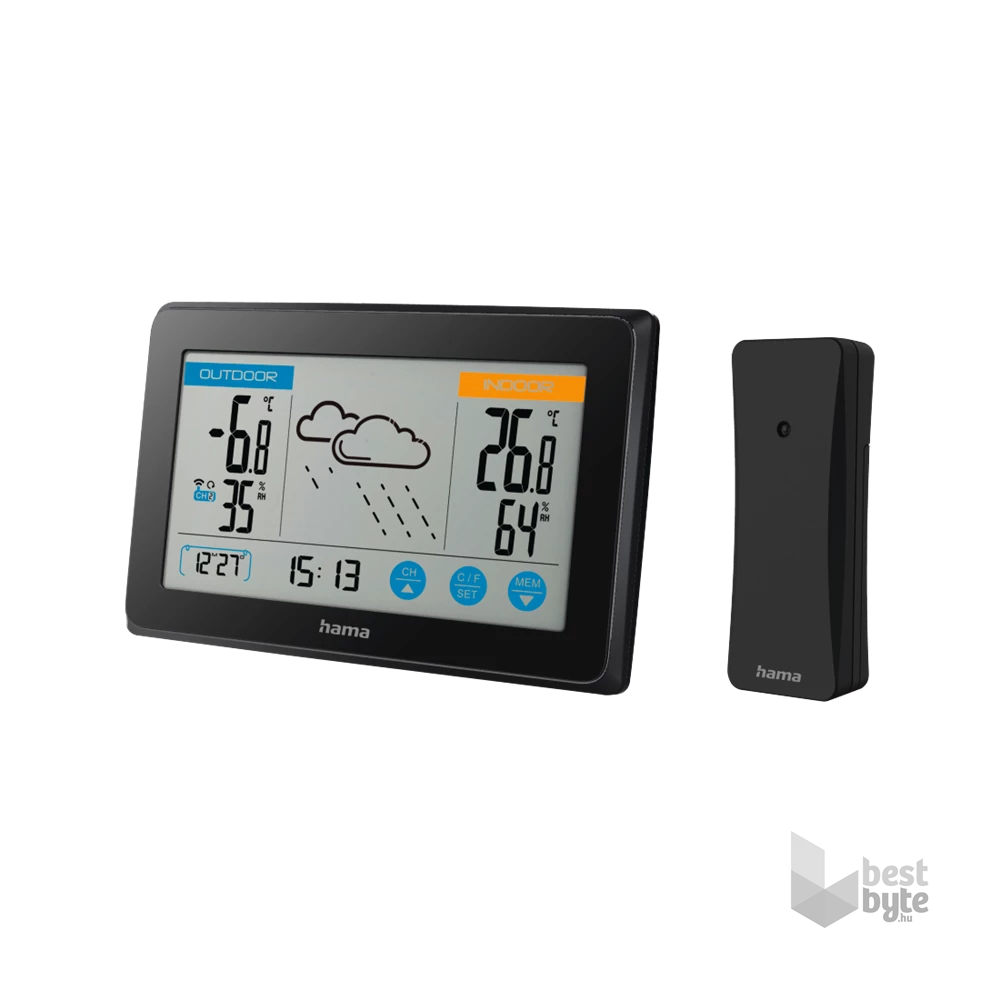 Hama 186314 TOUCH időjárás állomás - BestByte