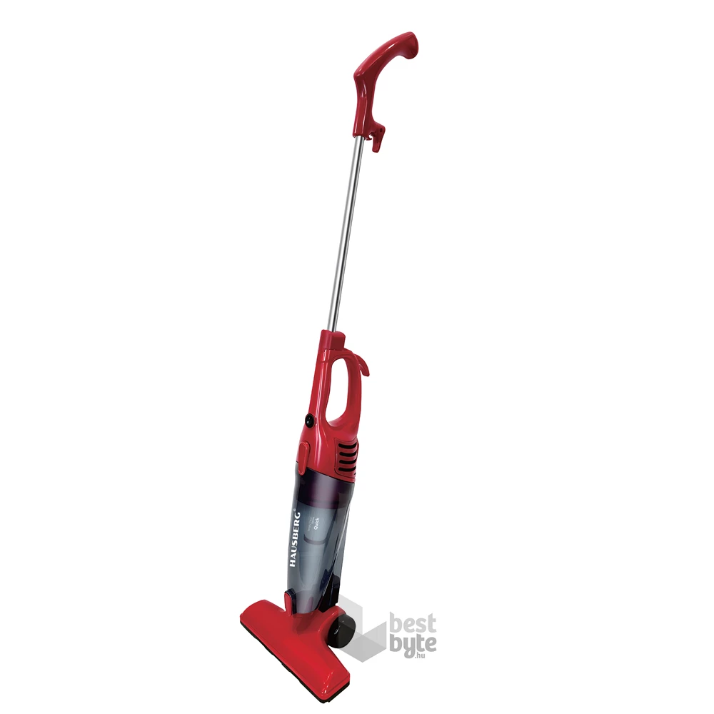 Hausberg HB-2025RS 600W piros, porzsák nélküli, vezetékes, 2 az 1-ben ...