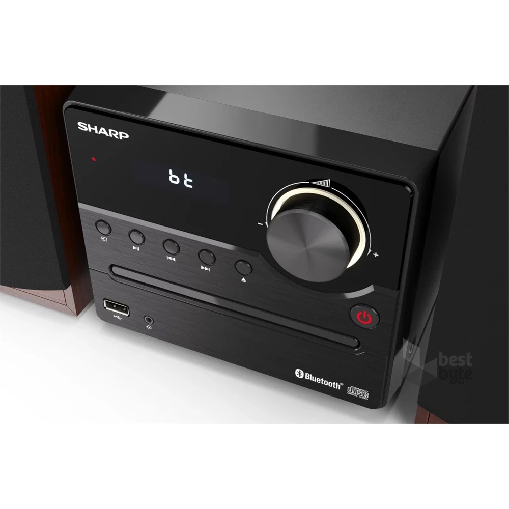 Sharp XL-B512BR Bluetooth/USB/CD barna Mikro Hifi (Újszerű) - BestByte