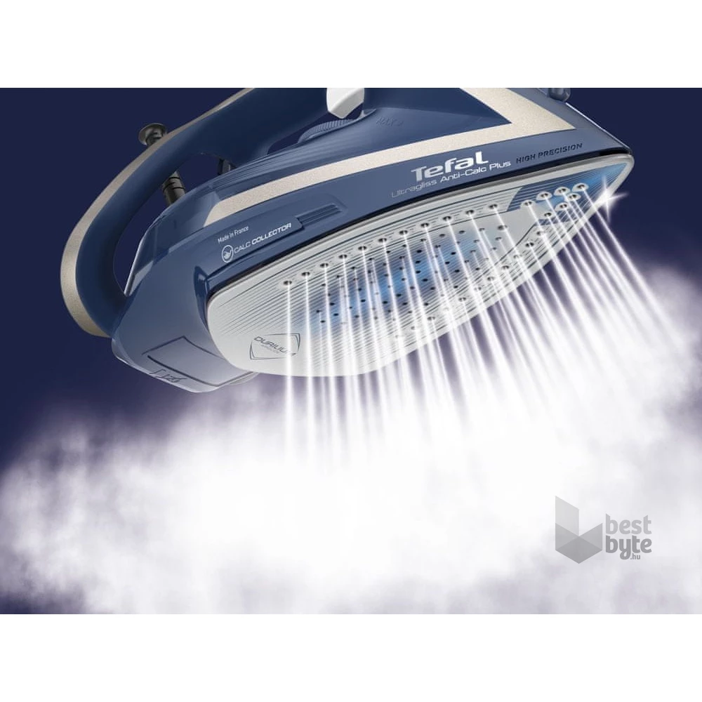 Tefal FV6830E0 Ultragliss Plus sötétkék gőzölős vasaló - BestByte